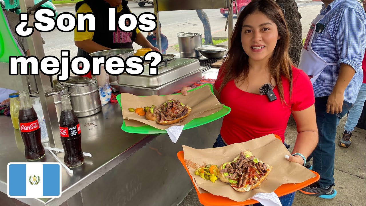 Así son LOS PANITOS MÁS DELICIOSOS de GUATEMALA 🇬🇹 COMIDA CALLEJERA ...