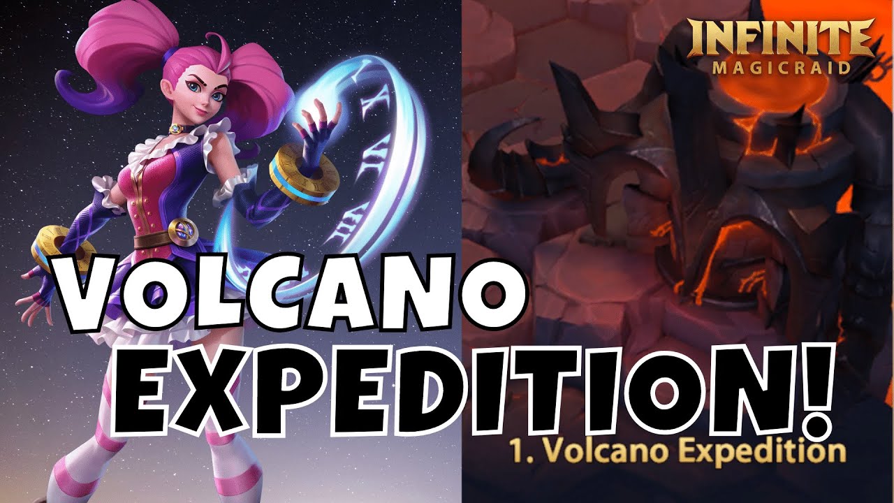 SPACE TEMPLE - VOLCANO EXPEDITION! [FURRY HIPPO INFINITE MAGICRAID ...
