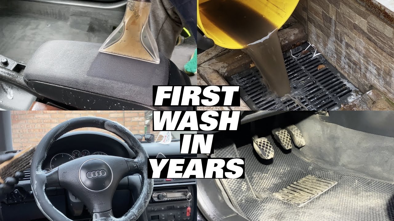 Extremely Dirty Audi A6 C5 Avant | First Wash In Years | Interior Deep ...