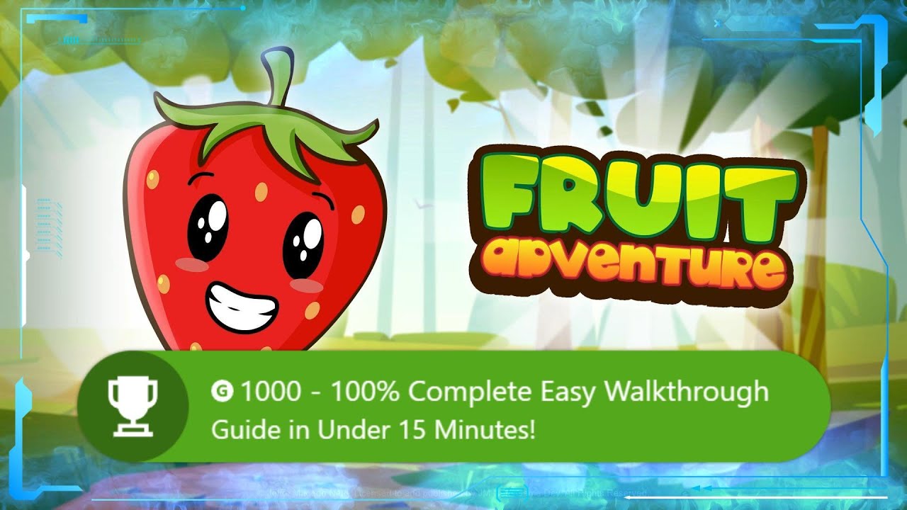 Savour Success: Fruit Adventure #xbox 100% Complete Easy Walkthrough ...