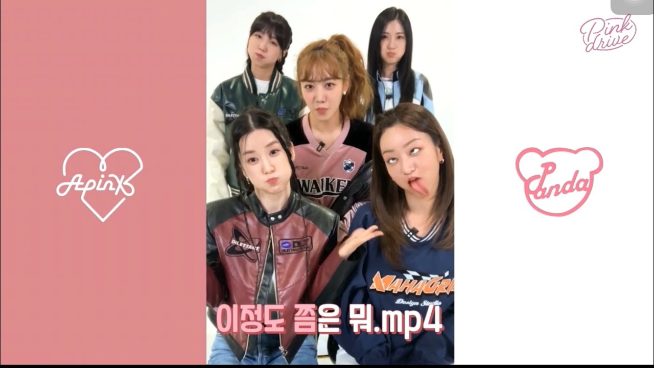Apink Pink Drive VCR 1 (배스트 핑크 드라이버 Best Pink Driver/웃참 챌린지 忍笑Challenge ...