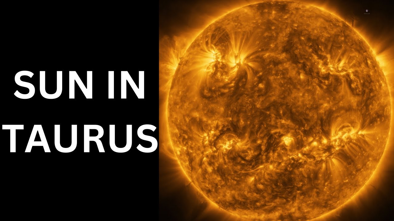 SUN IN TAURUS: In Vedic Sidereal Astrology - YouTube