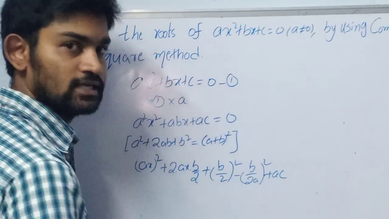 Class 10 Cbse Completing Square Method YouTube class-10-cbse-completing-square-method-youtube