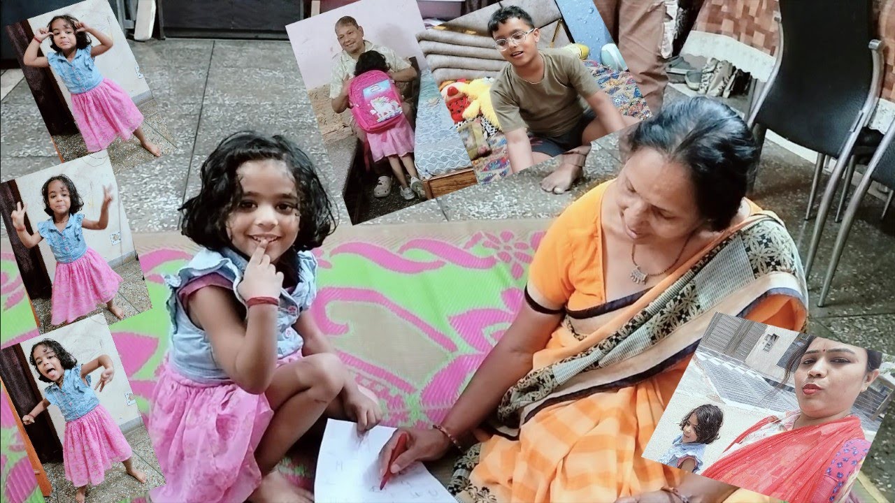 Amma kya kar rahi ho aap aise nahi karna hai | Happy Navratri to all ...