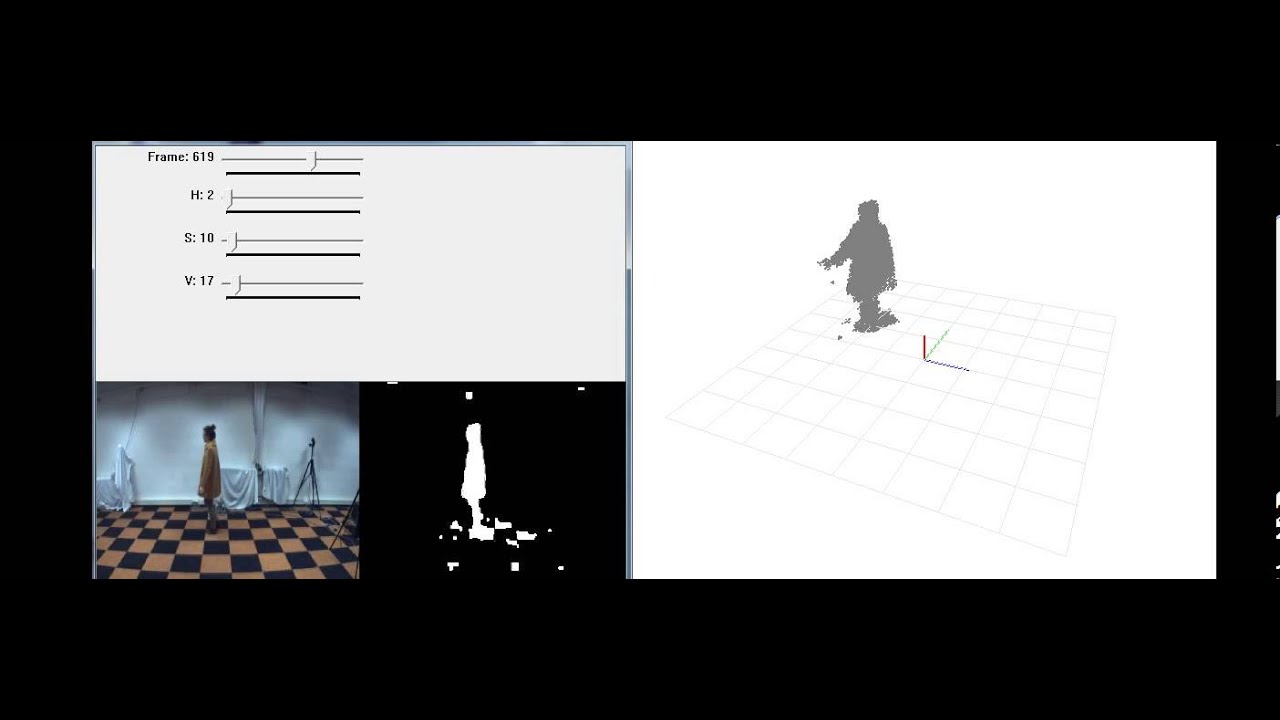 Computer Vision Assignment 2 - Voxel Reconstruction - YouTube