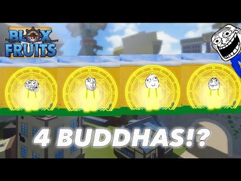 When 4 Awakened Buddhas do a Buddha Raid!! Blox Fruit - YouTube