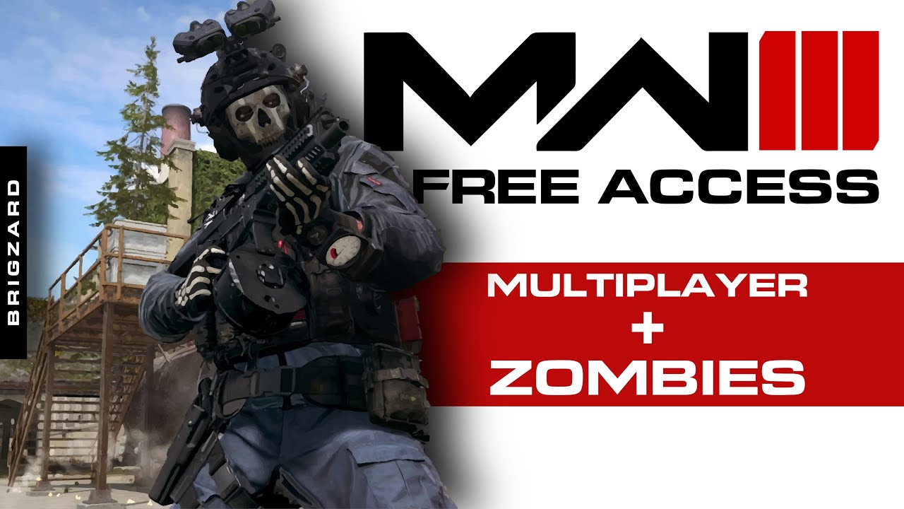 MW3 FREE ACCESS MULTIPLAYER & ZOMBIES | MWZ Free to Play Weekend | Call ...