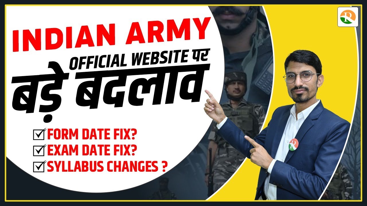Army online apply 2023 | army form fill up | army exam syllabus 2023 ...