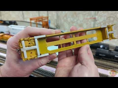 Unboxing the Class One Model Works TWF10 48' well car - YouTube