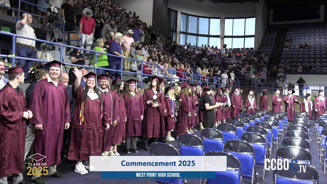 Commencement 2025: West Point High School - YouTube