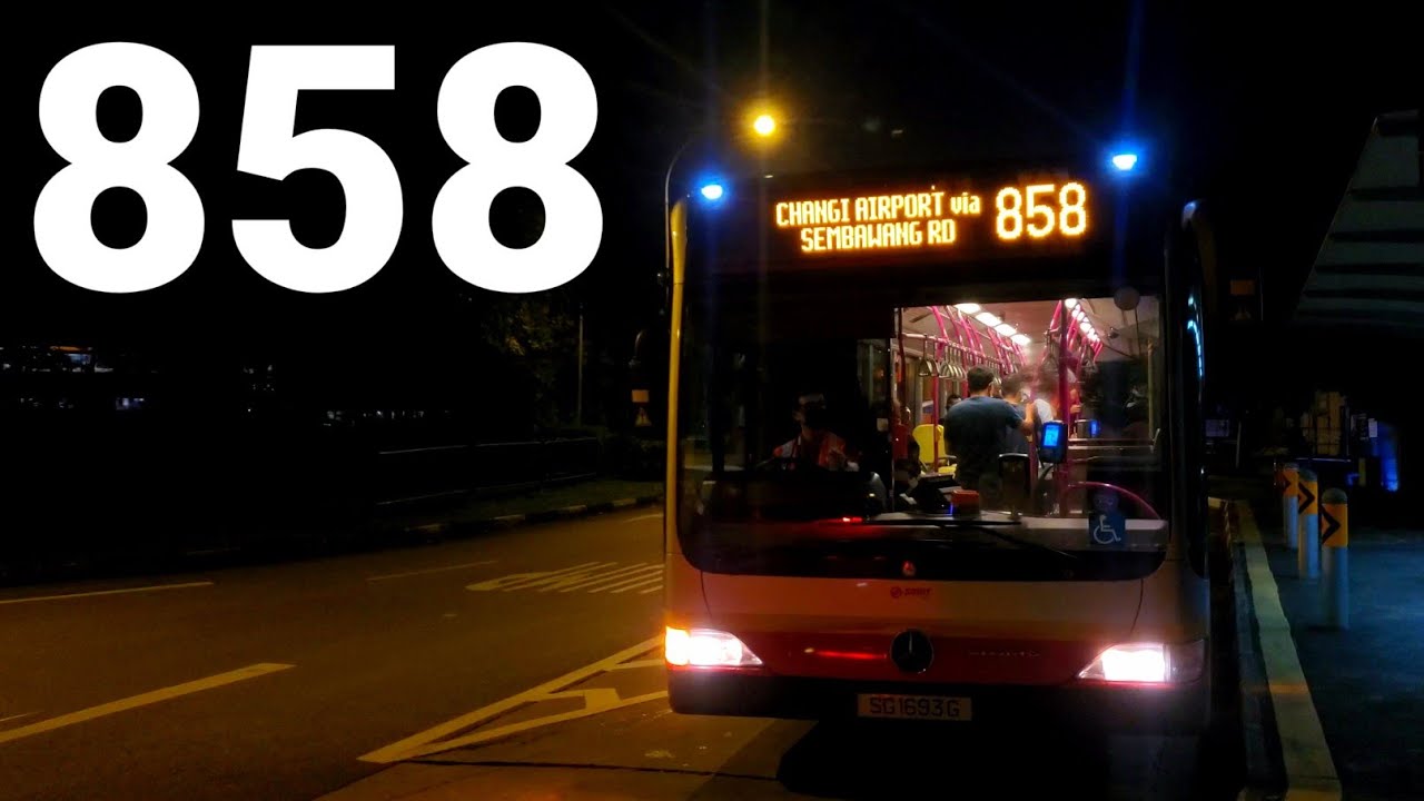 SMRT Bus Service 858 [Mercedes-Benz O530 Citaro (Batch 3) Joyride ...