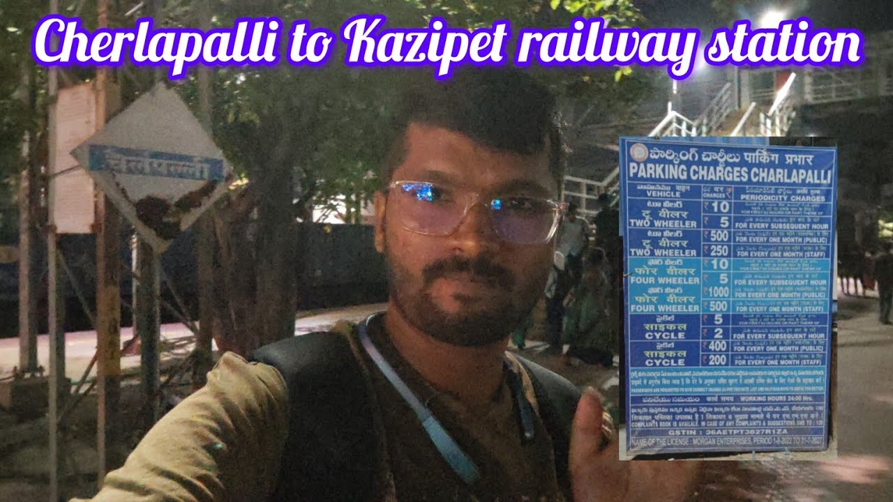 Sirpur kagaznagar Intercity Express train🚂 Journey From Cherlapalli to ...
