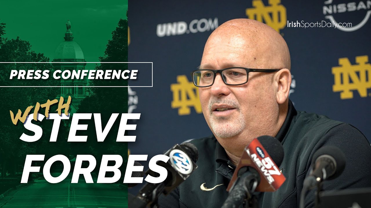 Wake Forest Basketball HC Steve Forbes Post-Notre Dame - YouTube