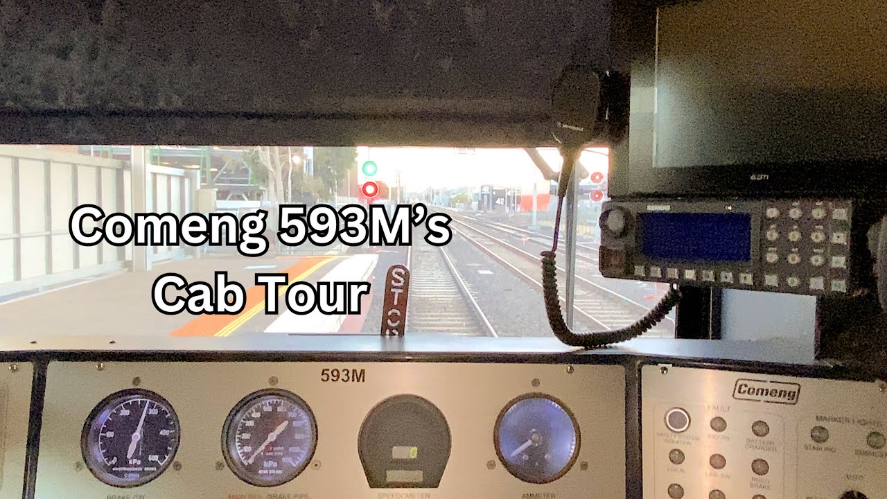 Inside A Metro Comeng Cab - YouTube