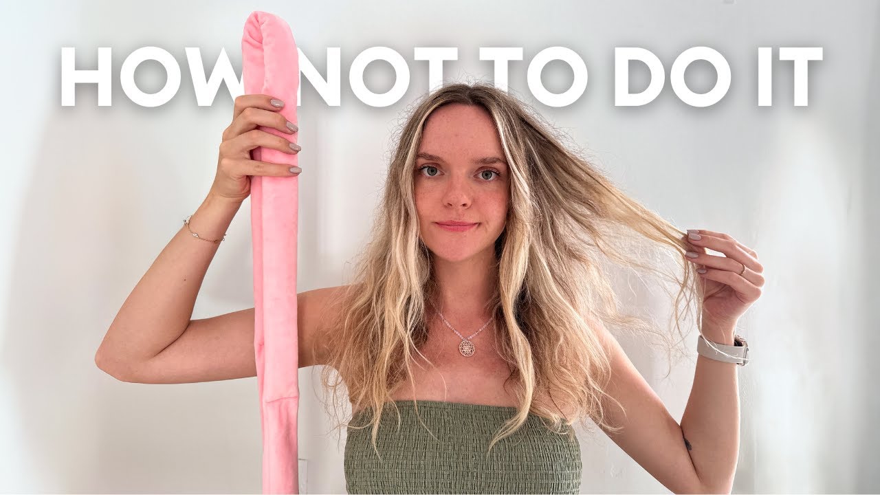 Heatless Curls Gone WRONG - How Not to Do It... - YouTube