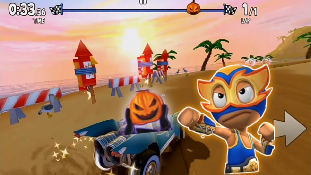 M.r Happy + Strange Rover || Claw Careem || Beach Buggy Racing 2 ...