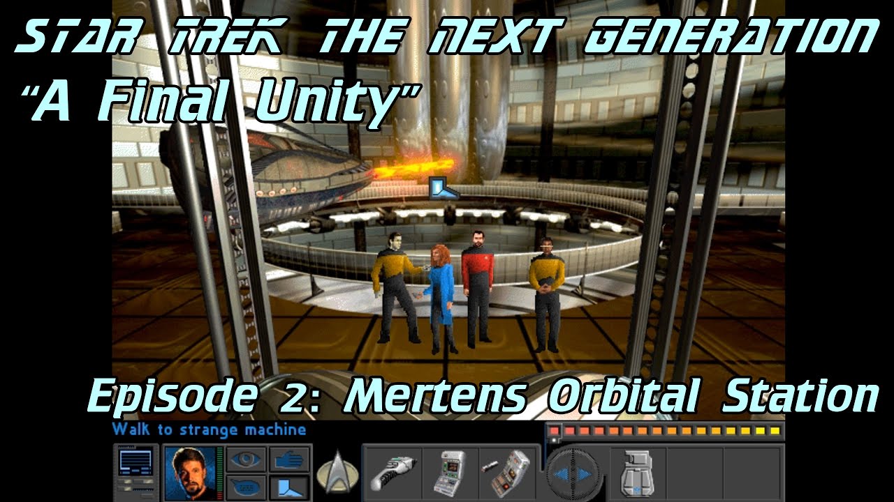 Let's Play Star Trek TNG: A Final Unity #2 - Mertens Orbital Station ...