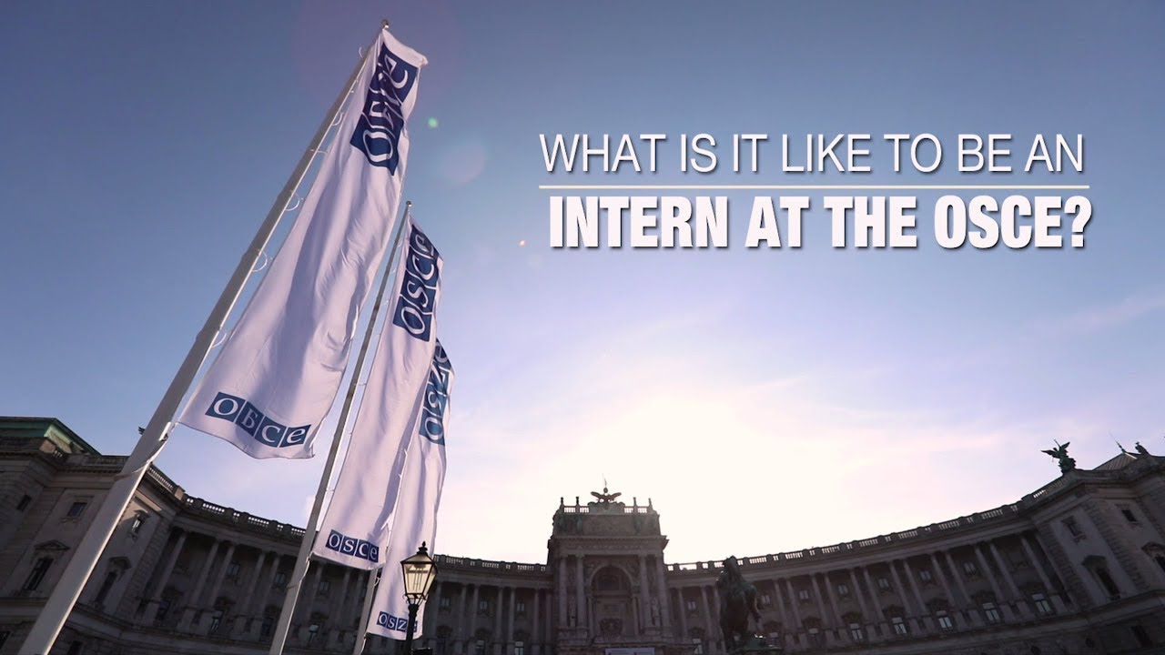 What it is like to be an intern at the OSCE? - YouTube