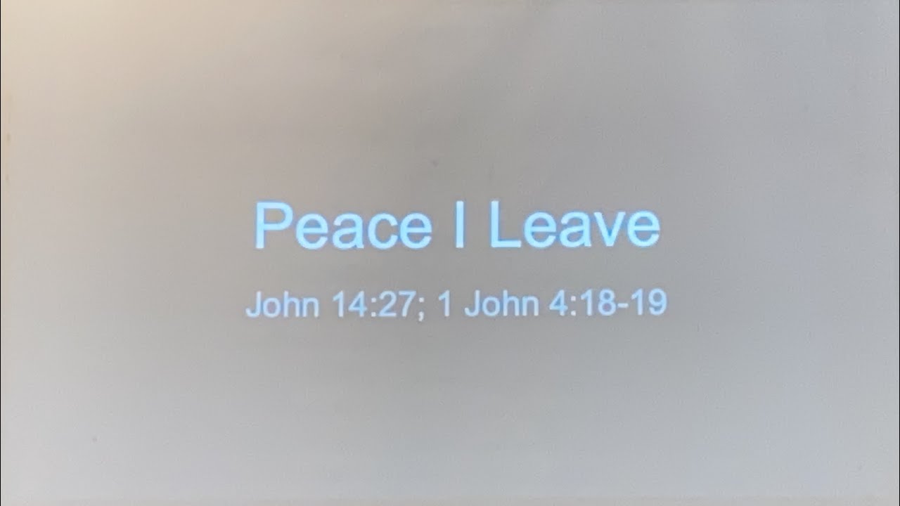 Peace I Leave Cover Sabrina Hew AOY 2023 - YouTube