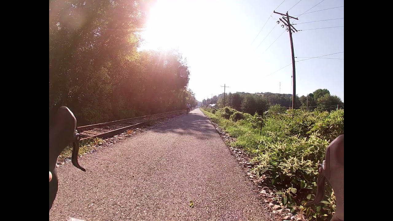 NCR - North Central Railroad Trail - Time Lapse Bike Ride - Heritage ...