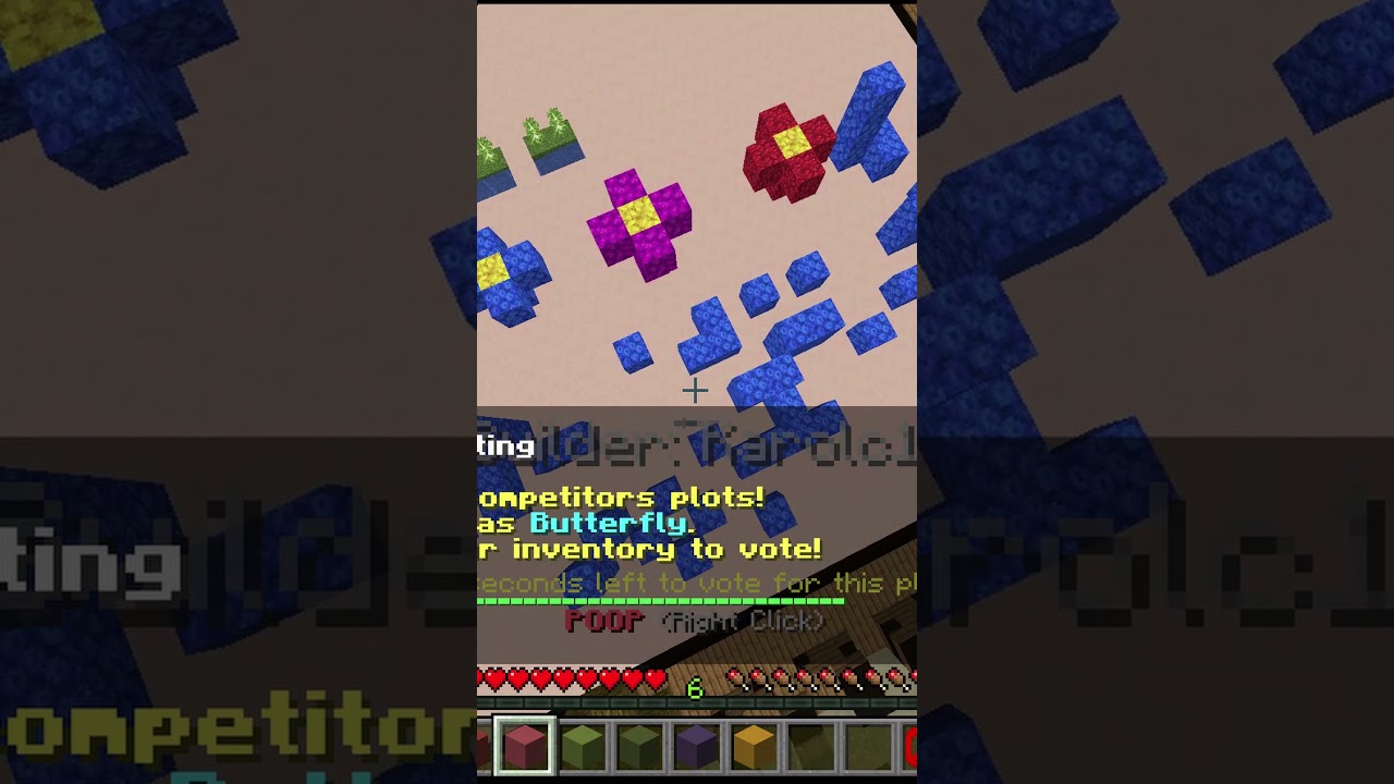 Minecraft build battle butterfly - YouTube