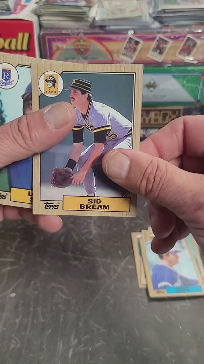 Vintage Baseball Cards 1987 Topps Wax Pack Fun! #vintagebaseballcards # 