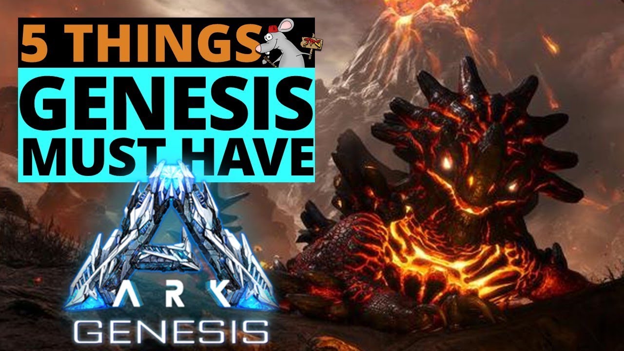ARK SURVIVAL EVOLVED GENESIS DLC Must Have These 5 Things! - YouTube
