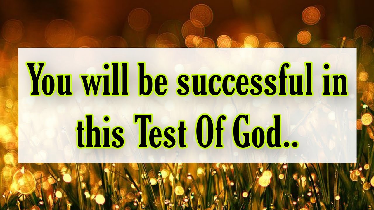💌God Message today. 🦋You will be successful in this Test Of God.. |🦋# ...
