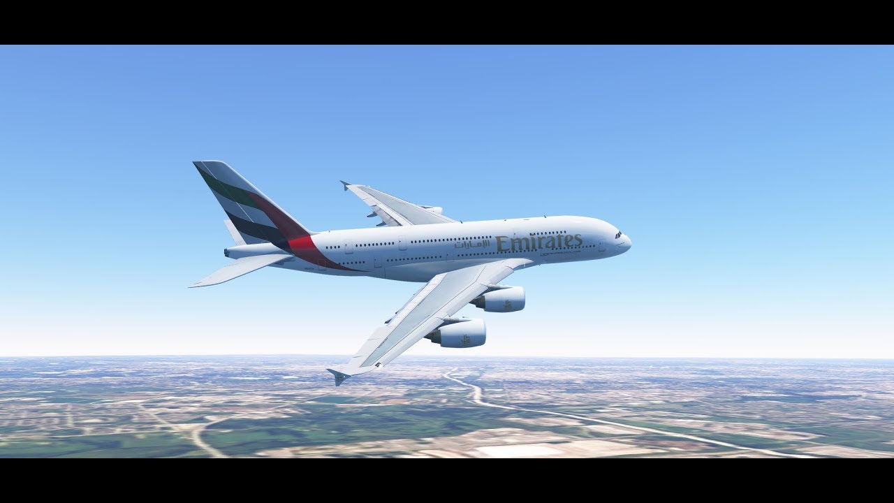 Flying around in X-Plane 11 - YouTube
