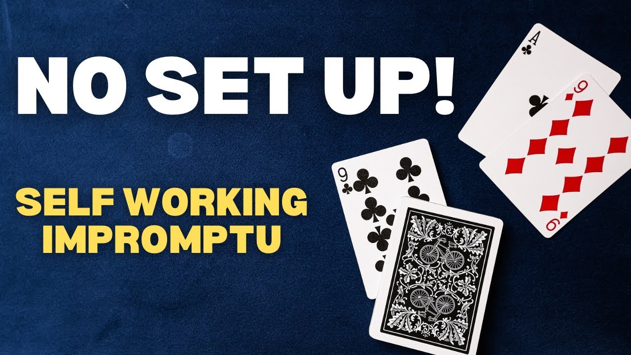 AMAZING Self Working Card Trick (Tutorial) - YouTube