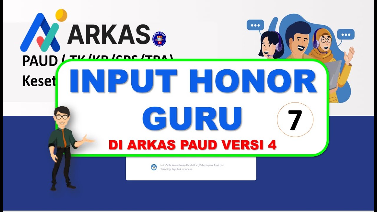 ARKAS 4 PAUD !! INPUT HONOR GURU - YouTube