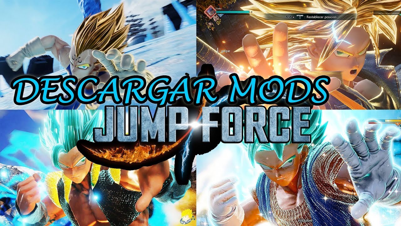 Como descargar e Instalar MODS para Jump Force de la manera MAS RAPIDA ...