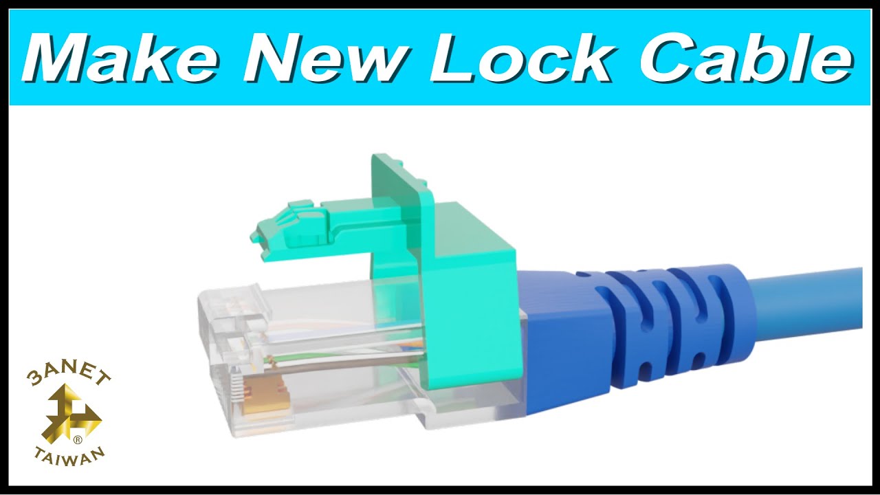 #How to make a new security lock cable - YouTube
