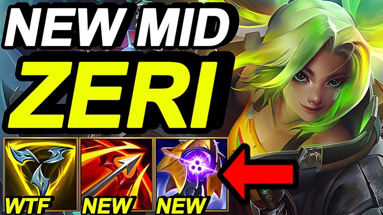 Wild Rift China Zeri Mid - Mid Zeri New Build Runes - Sovereign Zeri ...