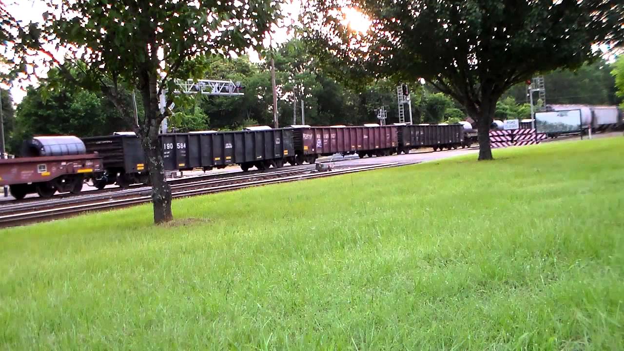 ***50 subscriber special*** KCS de Mexico 4536 leads a mixed freight ...