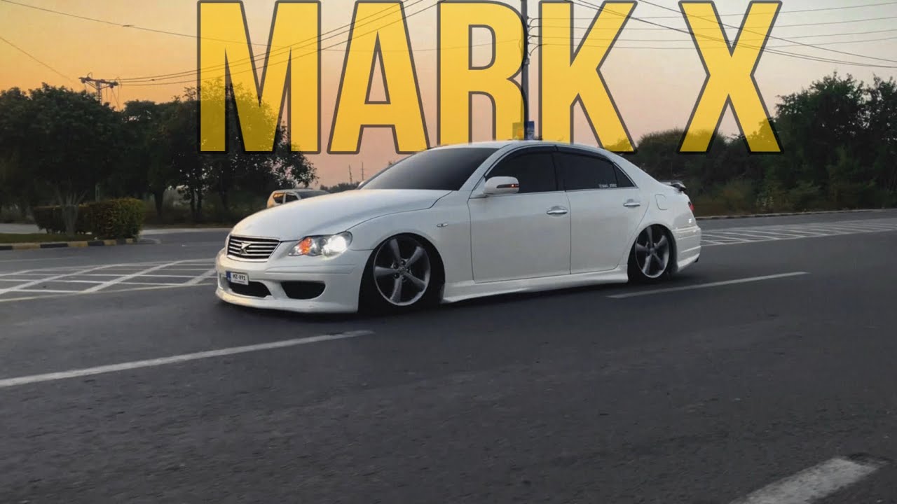 TOYOTA MARK X COMPLETELY MODIFIED AIR SUSPENSION INSTALLED WITH DUAL ...