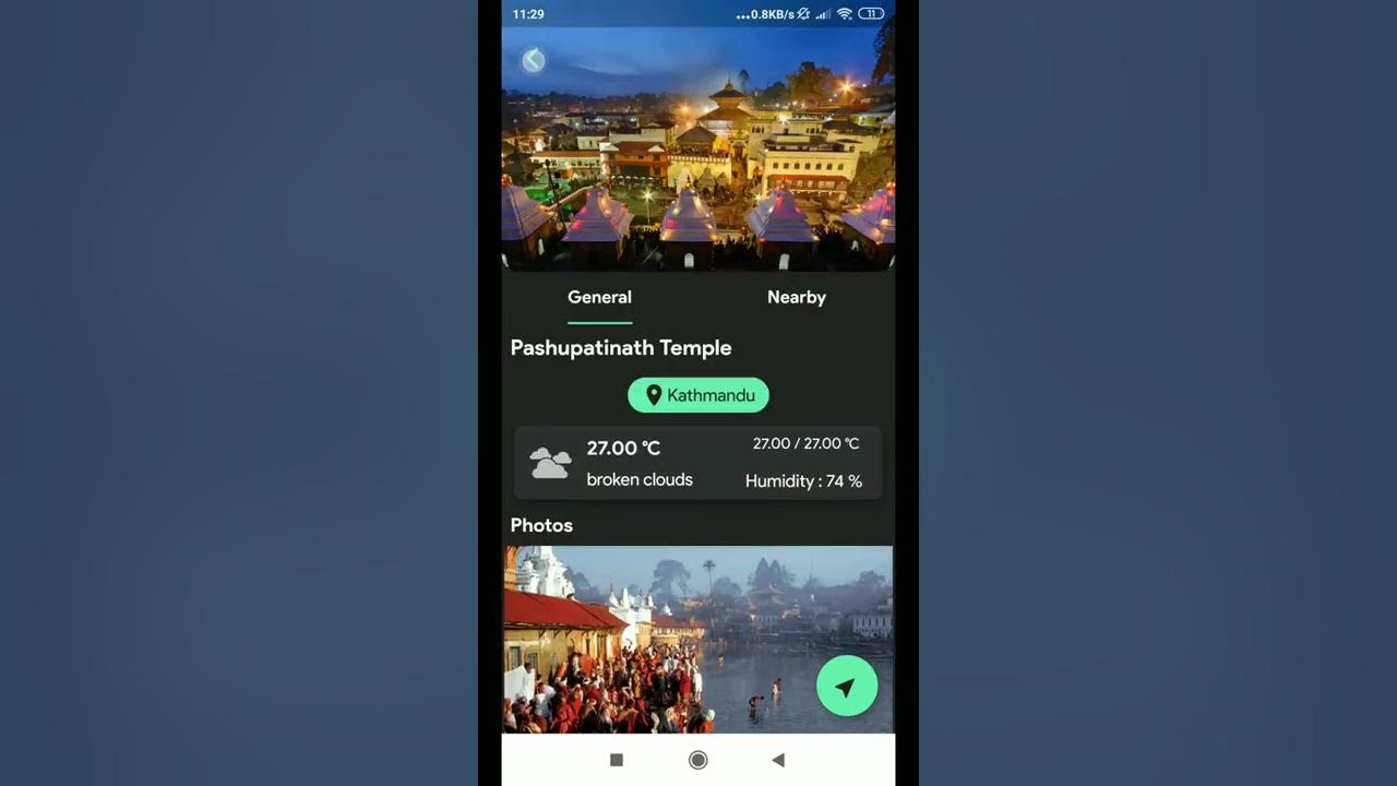 Tourism App made in Flutter [Visit Nepal] - YouTube
