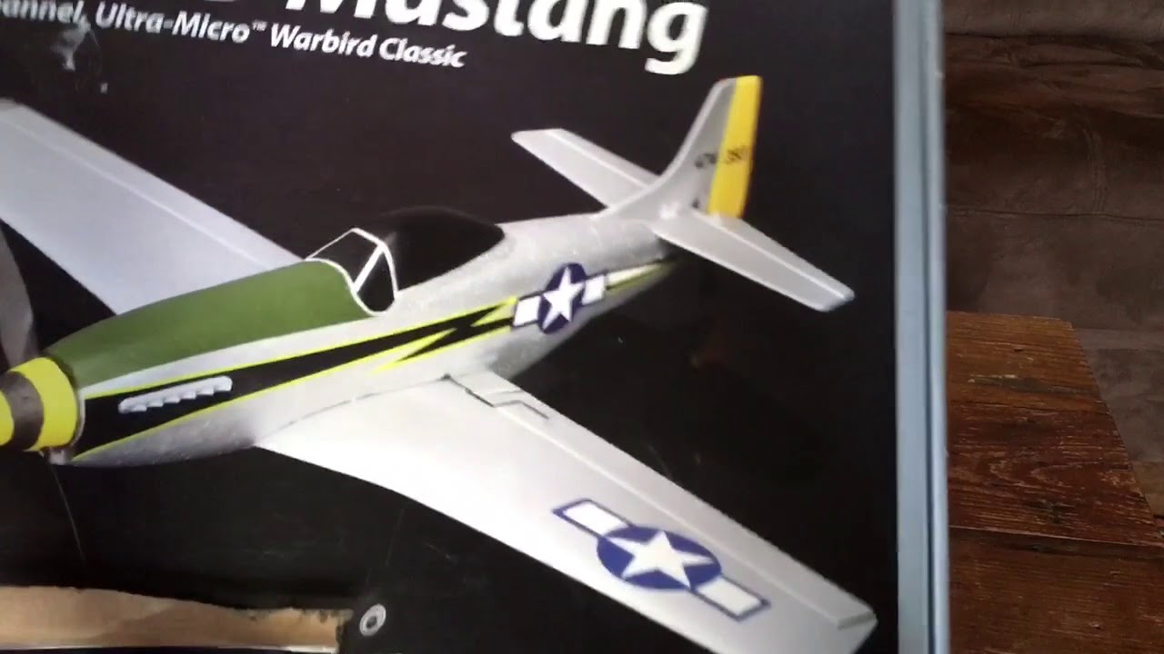 Copterdude's Got Mail - Parkzone Ultra Micro P-51D Mustang - YouTube