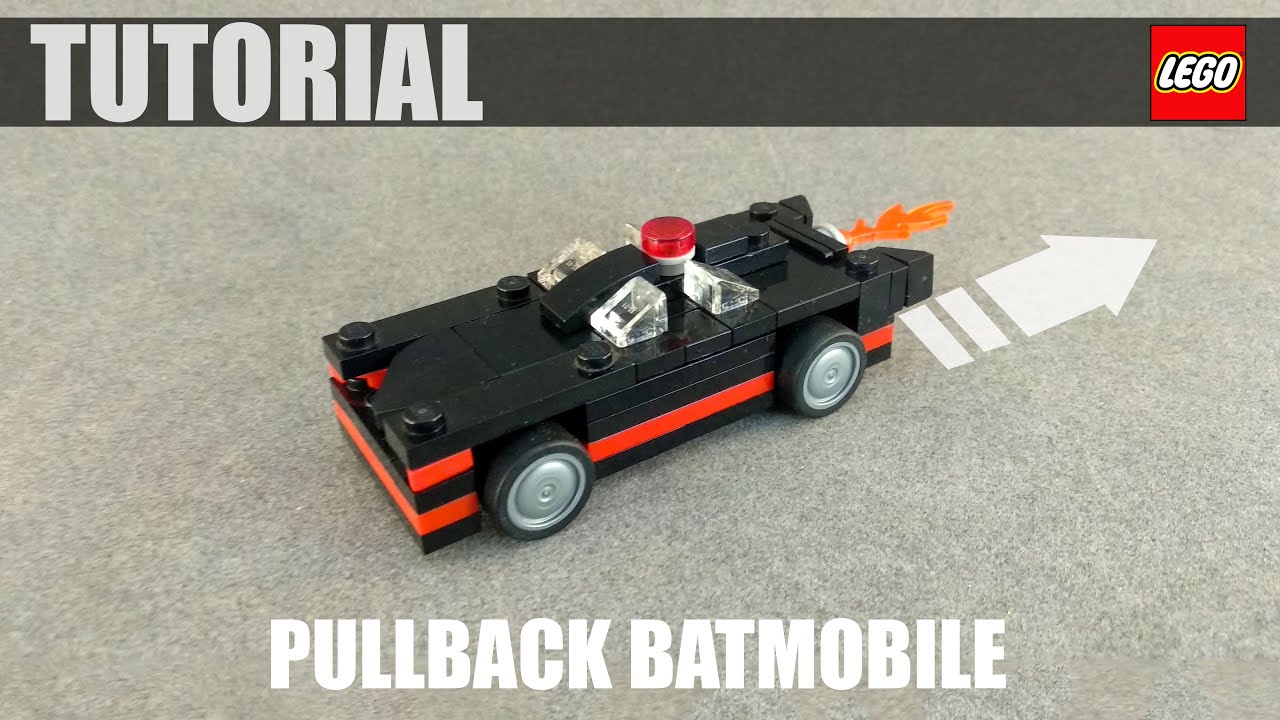 How to Build: Lego Batmobile Pullback - YouTube