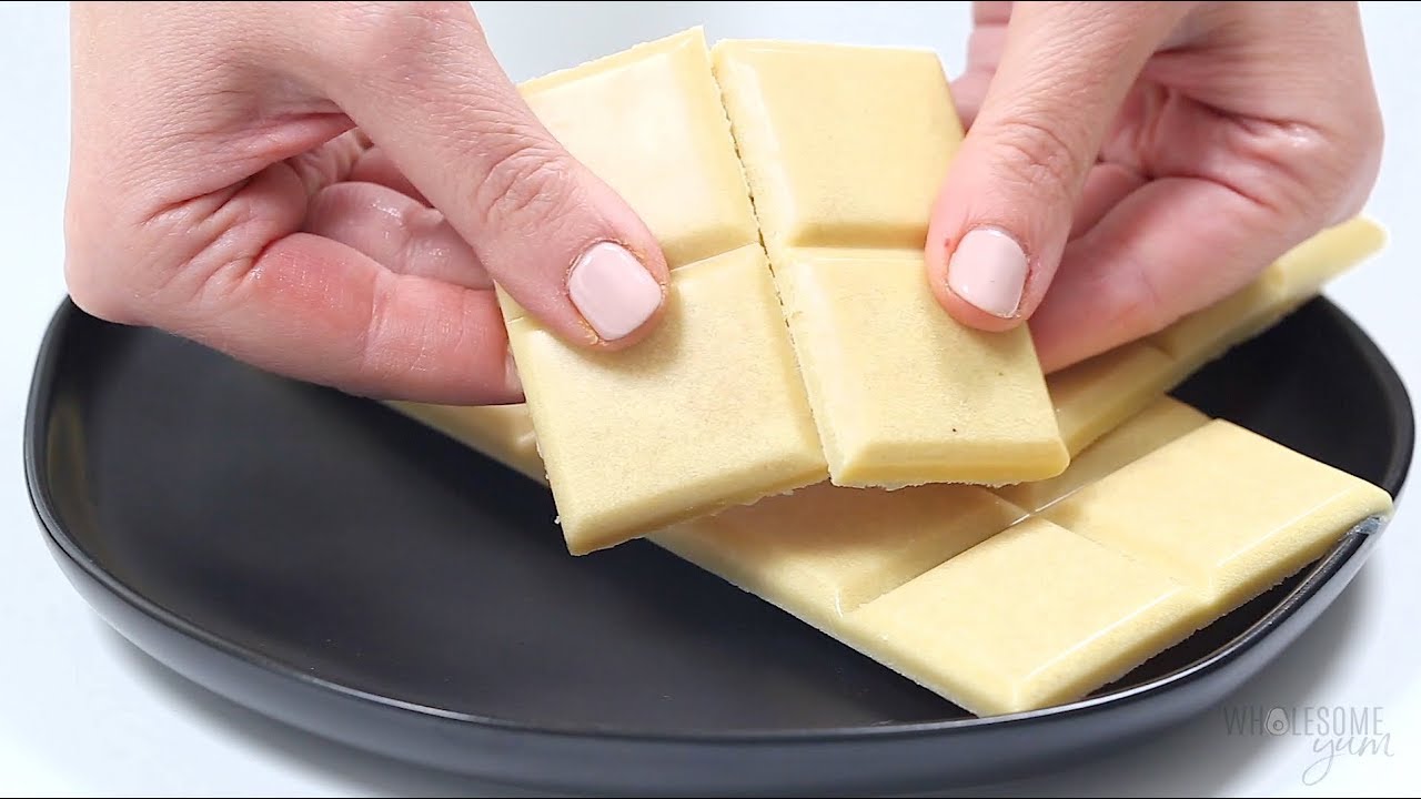 How to Make Sugar Free White Chocolate (Low Carb, Keto) - YouTube