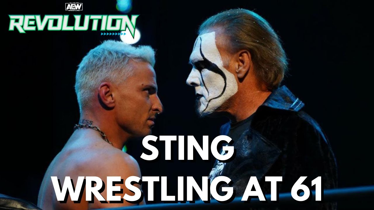 Sting Makes His In Ring DEBUT at AEW Revolution - YouTube