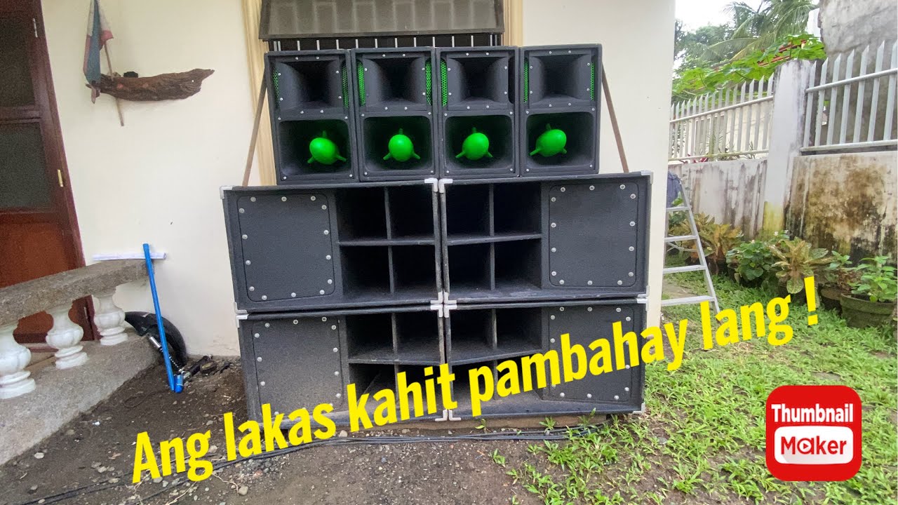 Pang battle unit ginawa lang pambahay ! | RMJ MINI SOUND OF DUEÑAS ILOILO - YouTube