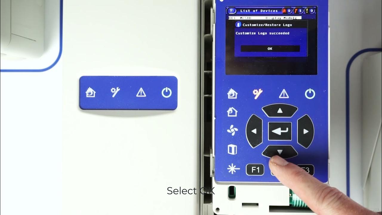 How to add a custom logo to a ModuLaser ASD System - YouTube