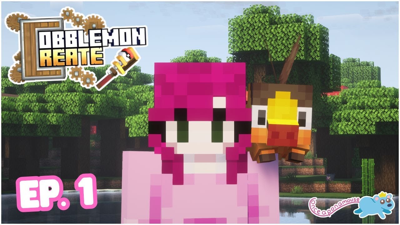 Let the Magical Mouse Adventure Begin! Cobblemon x Create Ep. 1 ...