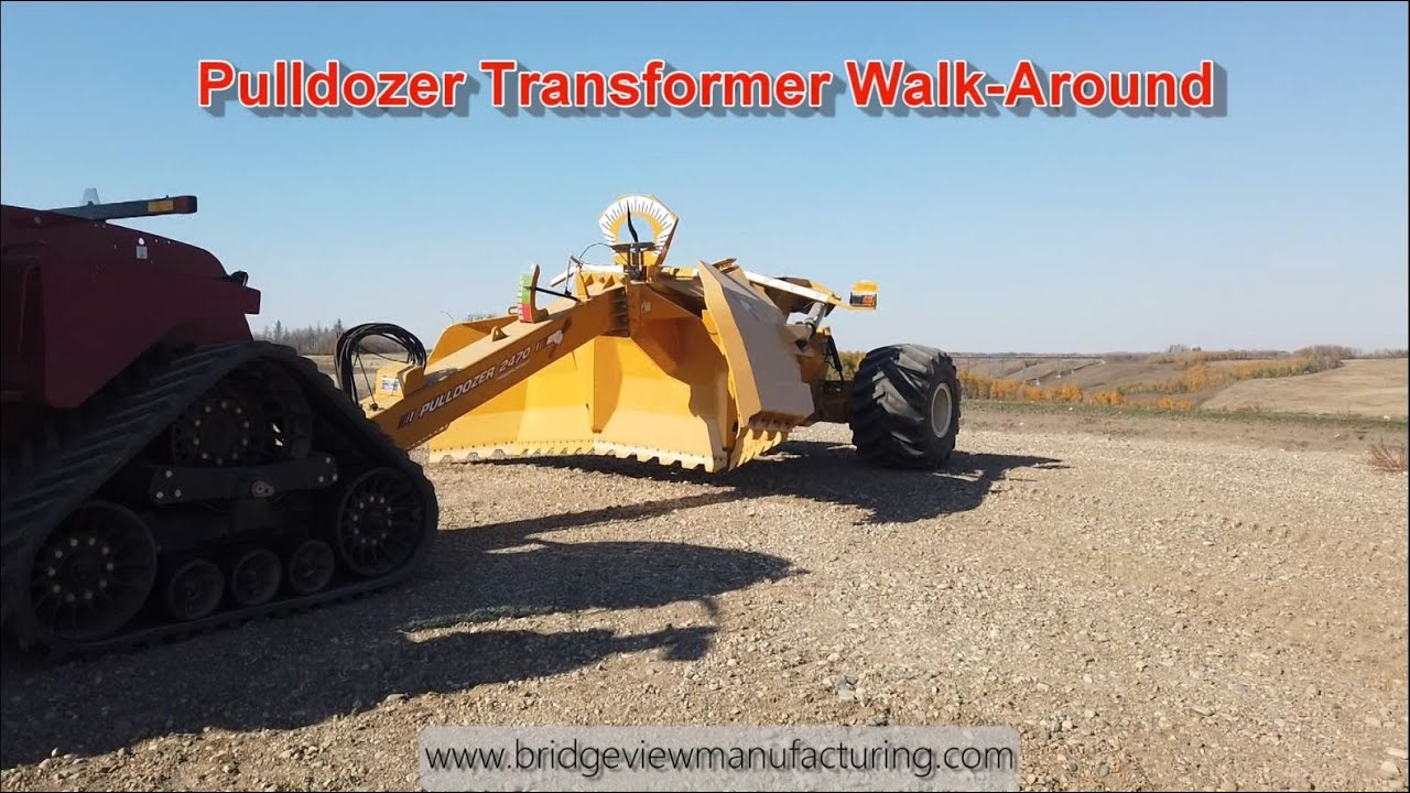 Pulldozer Transformer Walk Around - YouTube