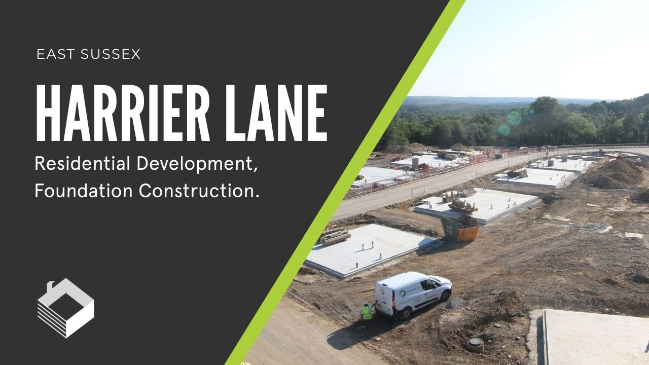 Harrier Lane Residential Housing Development - Foundation Construction ...