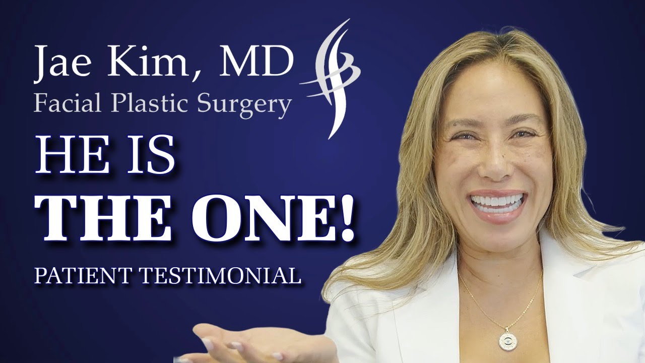 He Is..."THE ONE"! 😁 Virginia Facial Plastic Surgeon [Jae Kim, MD ...