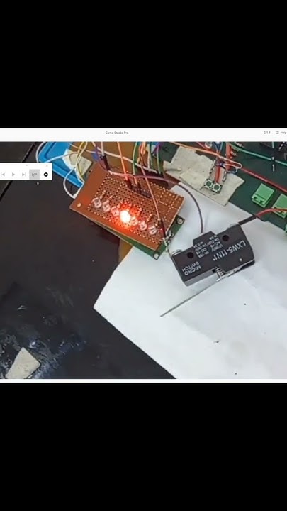 Limit switch interface PIC16F877A microcontroller. #electronics #iot#project#coding - YouTube