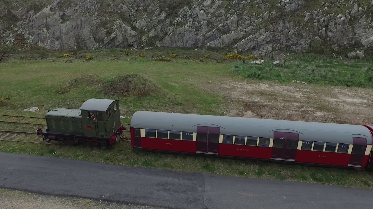 Alderney train - YouTube