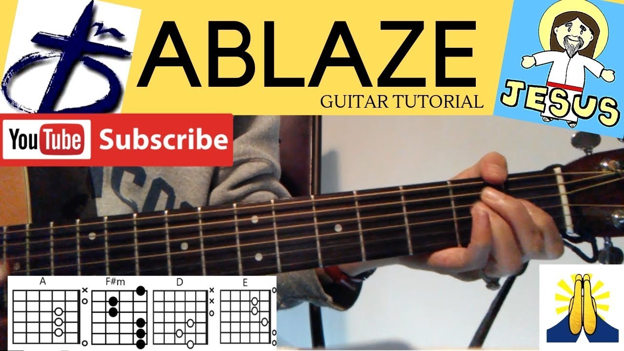 ABLAZE Guitar Tutorial YFC SFC CFC - YouTube